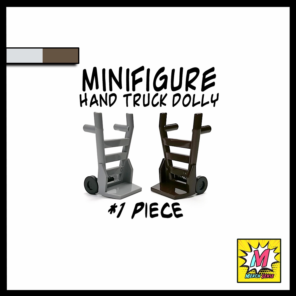 Minifigure Hand Truck Dolly Brick Building Toy Parts 2495 for Lego ...