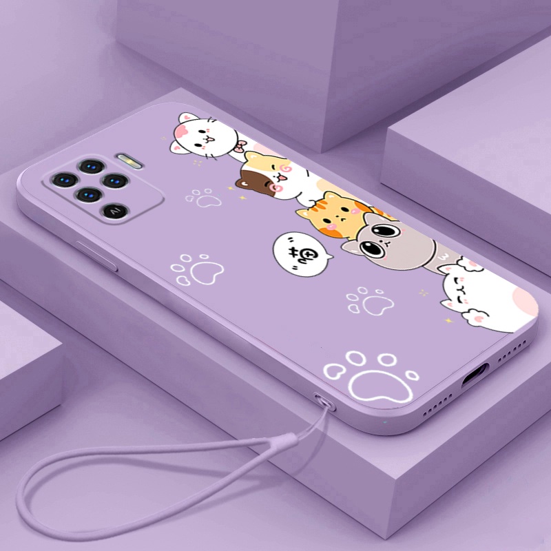 Casing OPPO A94 4G OPPO Reno 5F Reno5 F phone case Softcase Liquid ...