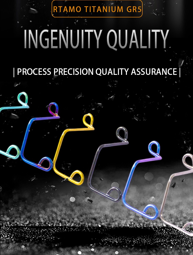 RTAMO Titanium Gr5 Side Bracket Brembo RCS CC Oil Cup Holder Red Logo ...