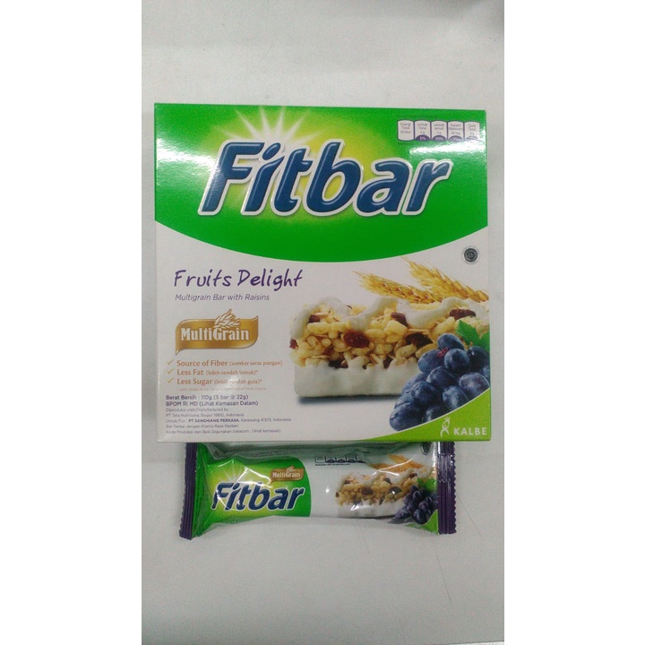 Fitbar Fruits Delight 22gr | Shopee Philippines