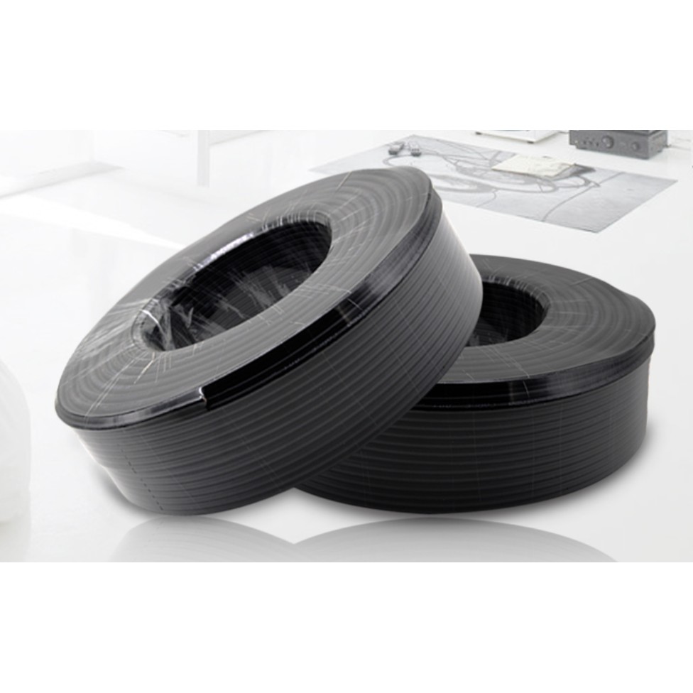 100M RG6 Siamese Cable Wire with Power | Shopee Philippines