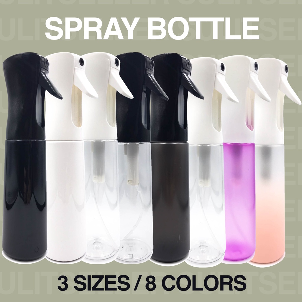 Spray Bottle 200ml 300ml 500ml Continuous Spray Nano Fine Mist Sprayer ...