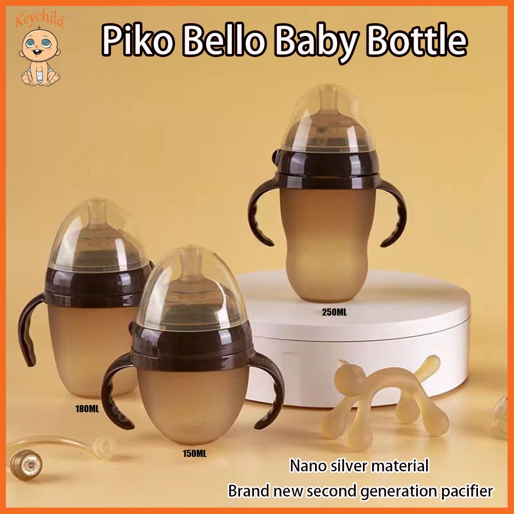 PIKO BELLO Nano Silicone Bottle For Baby Baby Feeding Bottle With ...