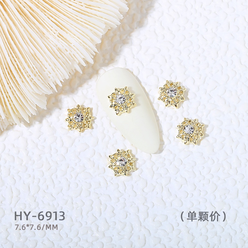 ins nail jewelry, pearl and diamond round wreath, opal bow, peach heart ...