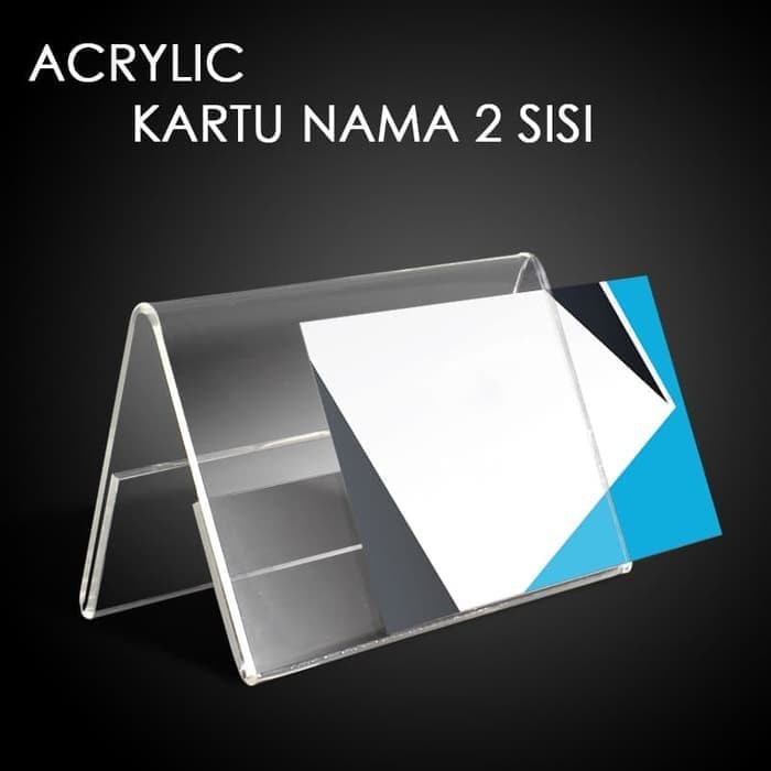 Acrylic Triangle Name Card / Acrylic | Shopee Philippines