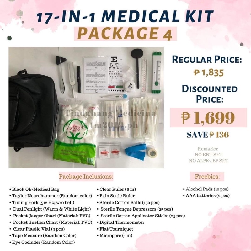 Medical Kit for OSCE Retdem | Shopee Philippines