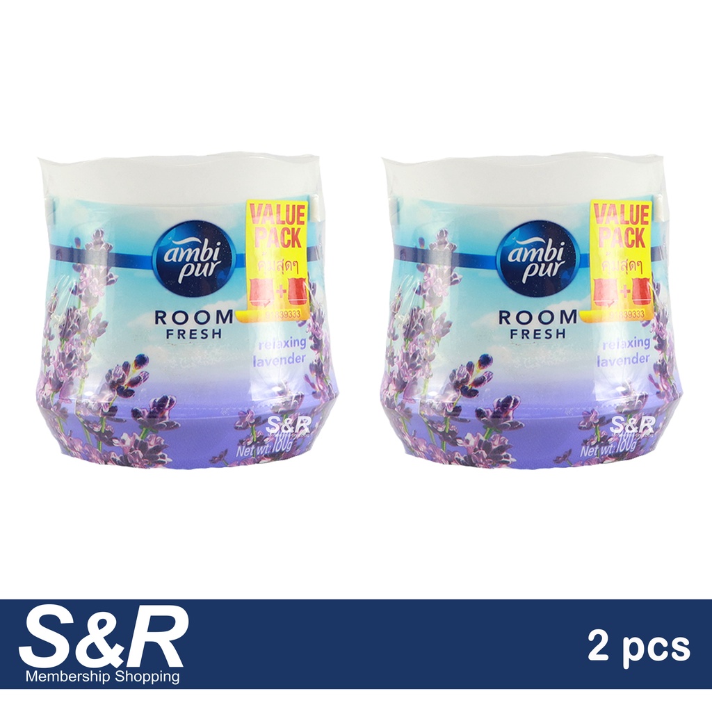 Ambi Pur Room Fresh Air Freshener Relaxing Lavender 2pcs | Shopee ...