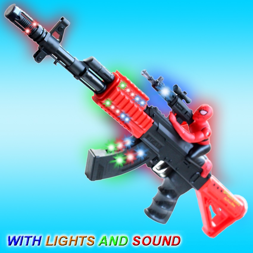 Spidermnn Far From Home Vibration Flash Blaster With Cool Lighting ...