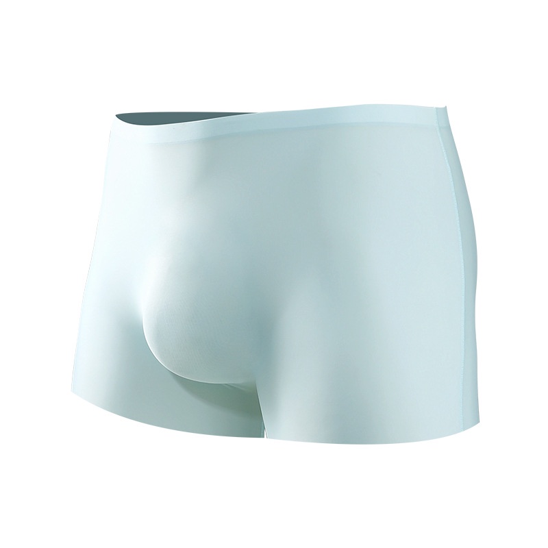 Men's 3D Mold Ice Silk Lengthened Sports Soft Summer Breathable ...