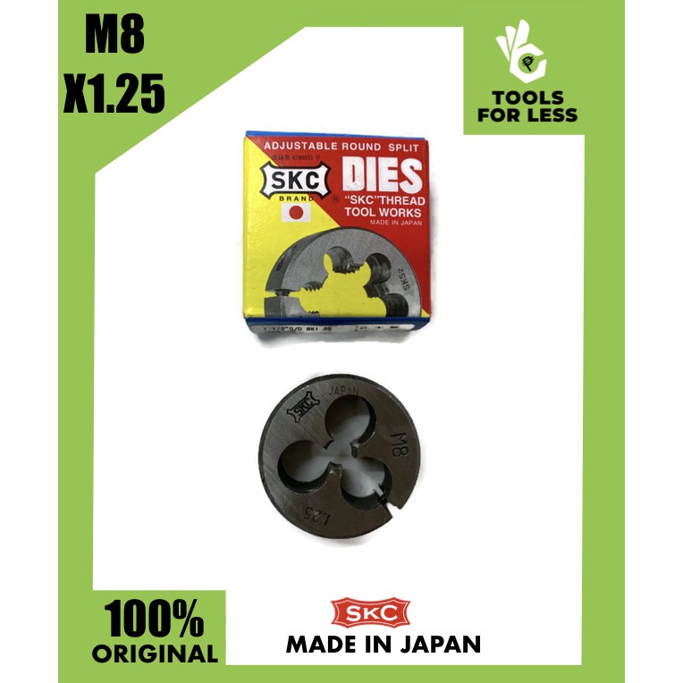 SKC Round Die 8x1.25 Made in Japan | Shopee Philippines