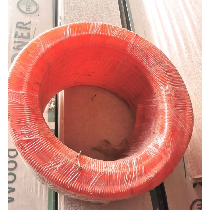 Pvc Orange 3/4, 100meter 1Roll Corrugated flexible hose connector ...