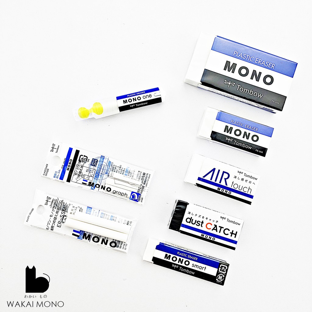 MONO one eraser AIR touch dust CATCH smart From Tombow Plastic | Shopee ...