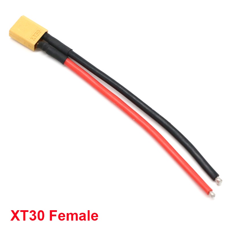 XT60 XT30 T XT90 MPX TRX plug Connector Male / Female Connector plug with 14 /18AWG Silicone ...