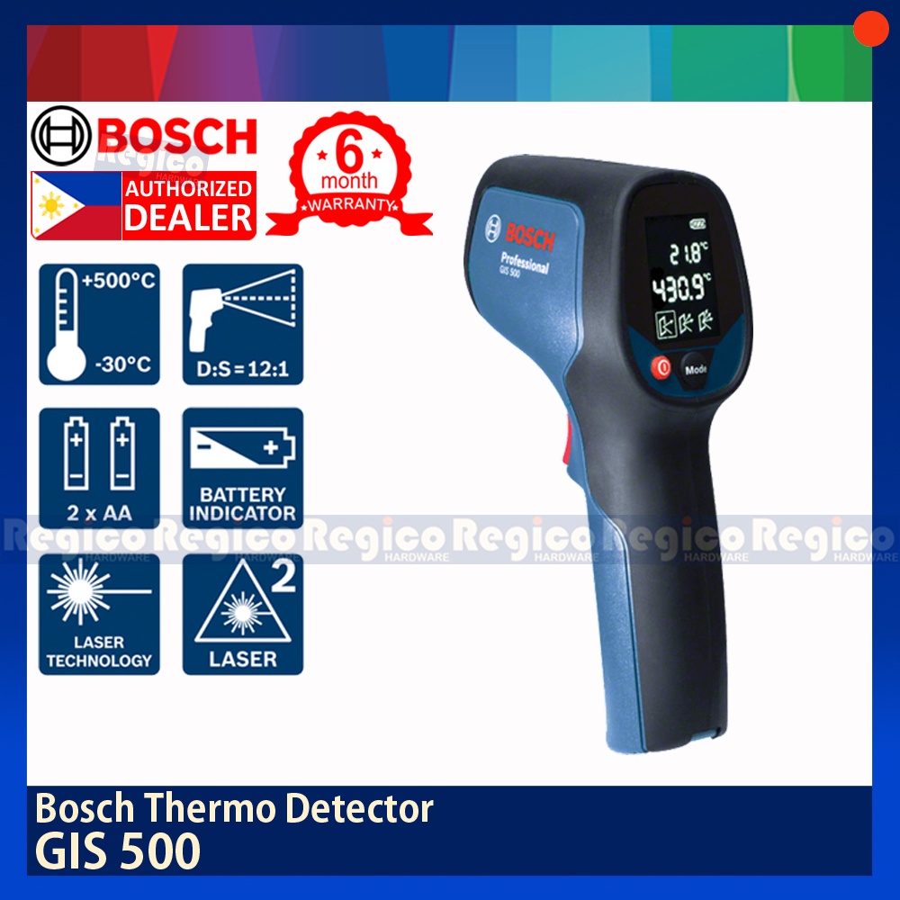 Bosch GIS 500 Thermal Scanner Thermo Detector (Not for Human Use) Bosch ...