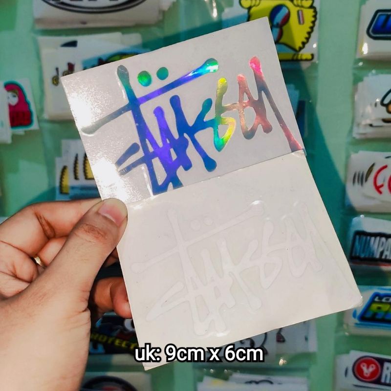 Stussy DISTRO sticker cutting | Shopee Philippines