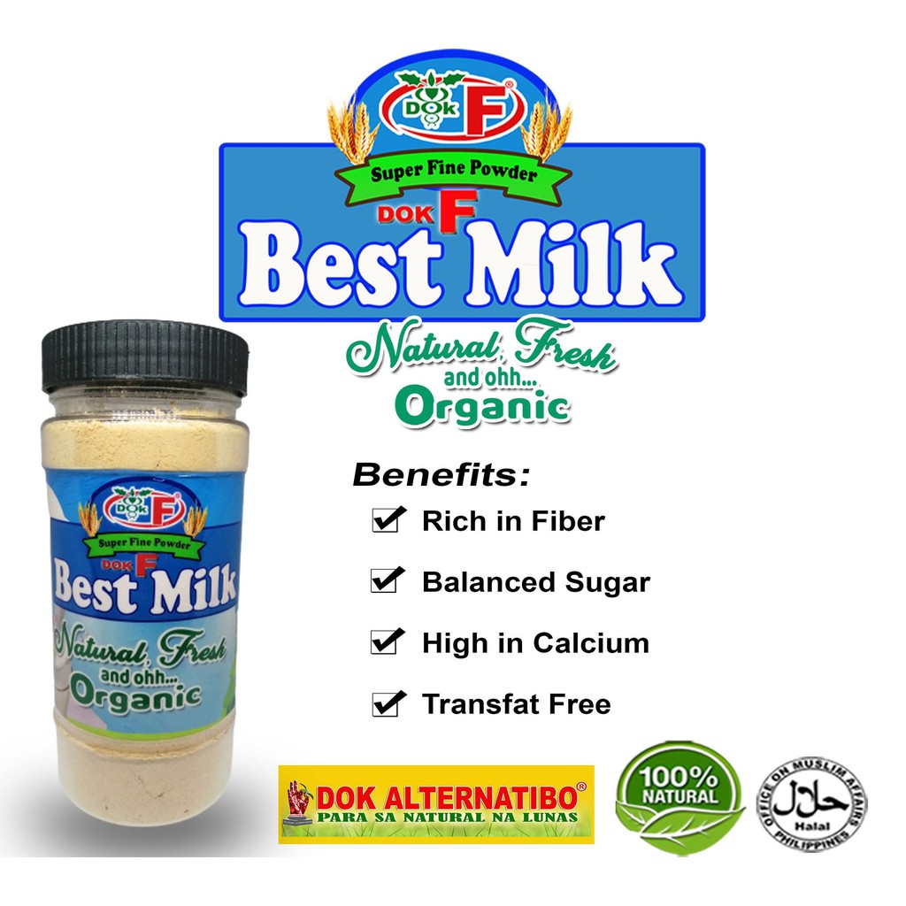 Dok F Best MilK JAR (Fresh and Organic Milk) | Shopee Philippines