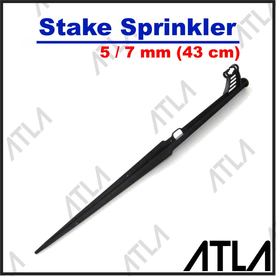 Sprinkler Sprayer Clip Stake 5 / 7 mm, length 43 cm Fertigation IO007 ...