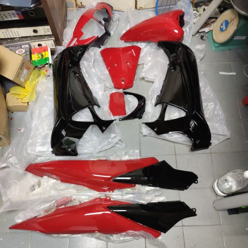 Coverset cover set honda wave125s wave 12s w125s VRC + BK | Shopee ...