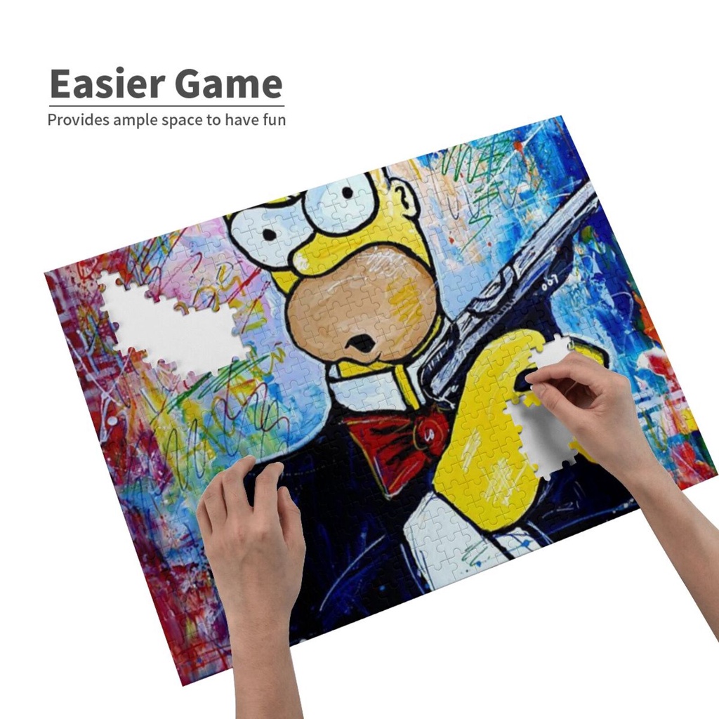 【1000PCS Wooden Puzzle】The Simpsons Disney Hotstar Premium 78 Puzzles ...