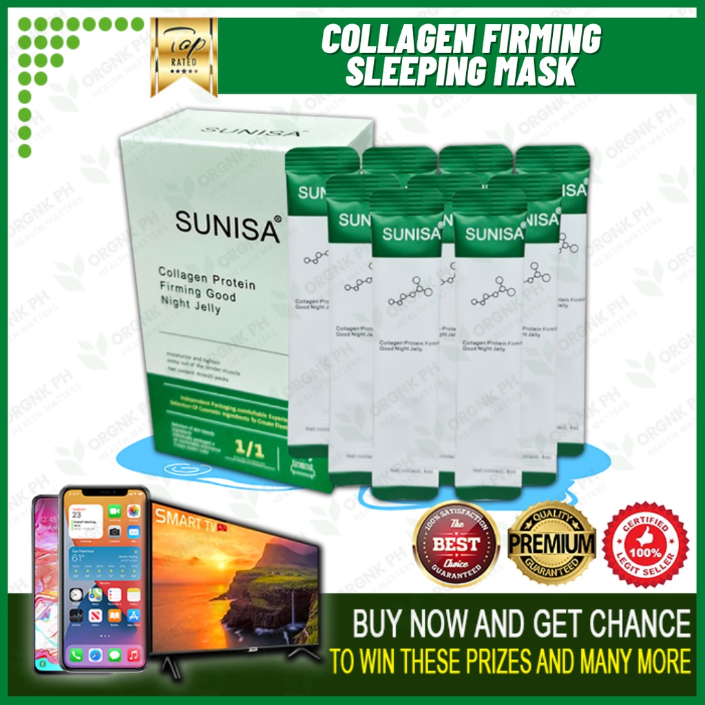 ORGNKPH 20PCS/BOX Collagen Firming Sleeping Mask, Hydrating ...