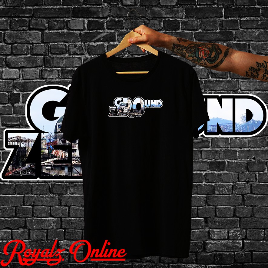 Ground Zero Marawi Graphic Shirt Front Print (Unisex For Men And Women ...