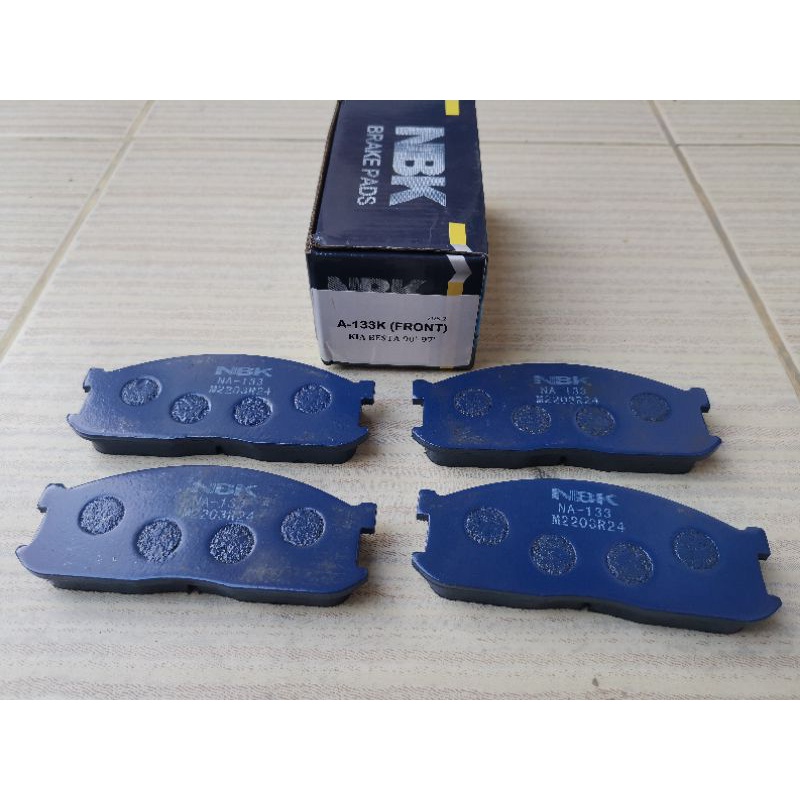 Brake Disc Pad Kia Besta/Mazda Bongo A133K NIIBK | Shopee Philippines