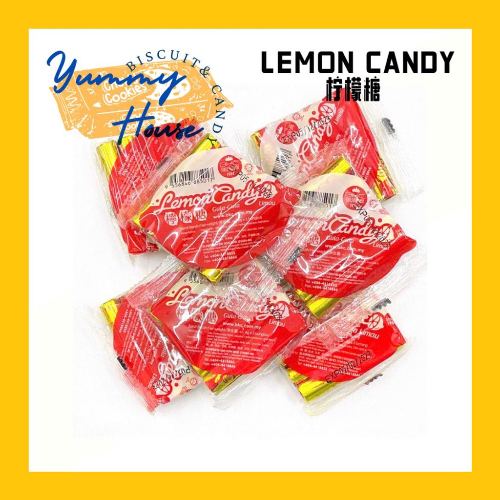 Lemon Tablet Candy 柠檬饼(20Pack) | Shopee Philippines