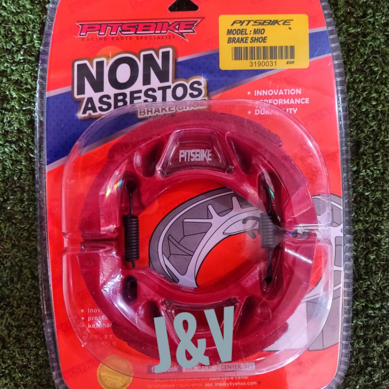 Pitsbike brake shoe MIO, MIO i, MIO 125, NMAX, AEROX,XTZ | Shopee ...