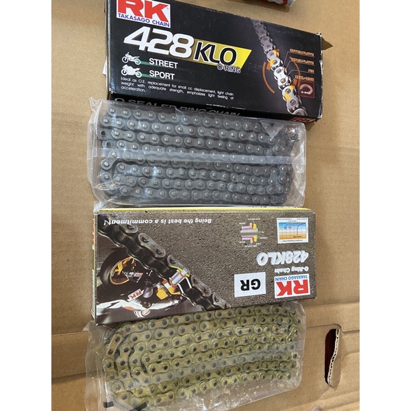 RK takasago O-ring type chain and black scale roller chain 130L -428 ...