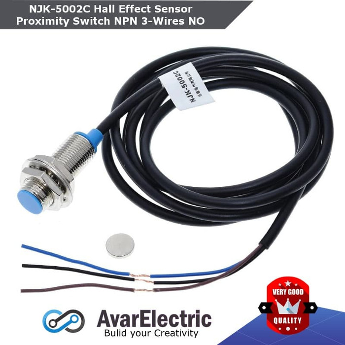 Njk 5002c Sensor Proximity Switch Npn Njk5002c 3 Wires Normally Open | Shopee Philippines