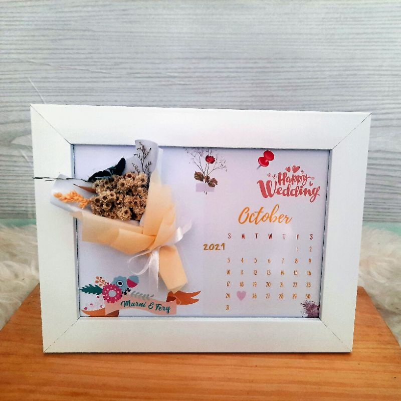 5r flower frame/aesthetic frame/birthday gift/wedding gift/anniversary ...