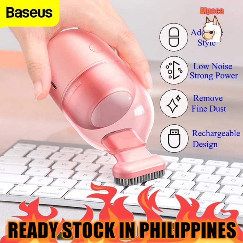 Baseus C2 Mini Desktop Vacuum Cleaner Portable Desk Cleaning Tool For ...