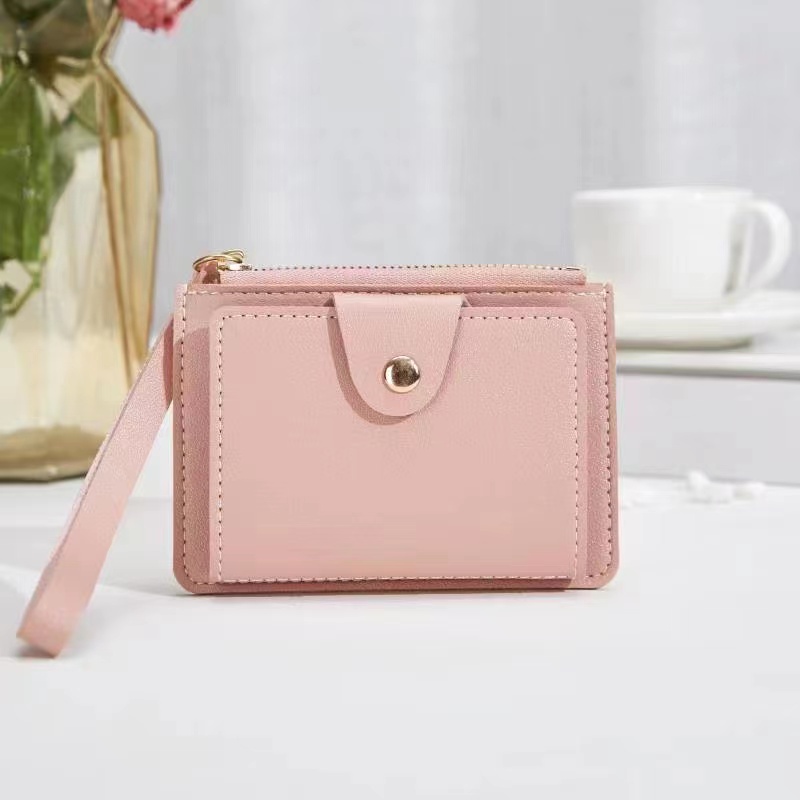 CATHERIE BAGS#8021 Korean Women Fashion Solid Color Multi-slot Card ...