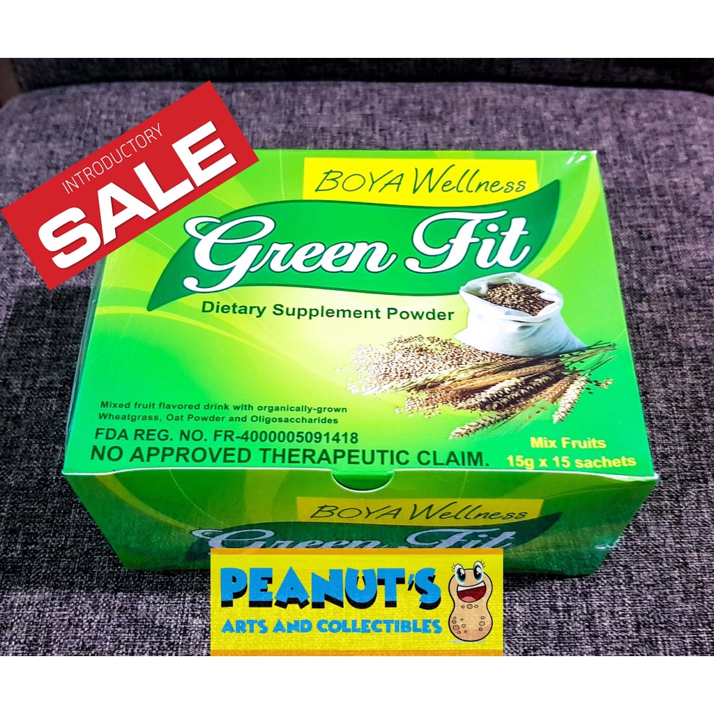 Green Fit Dietary Supplement 100% Authentic 15 Sachets (Batch September ...