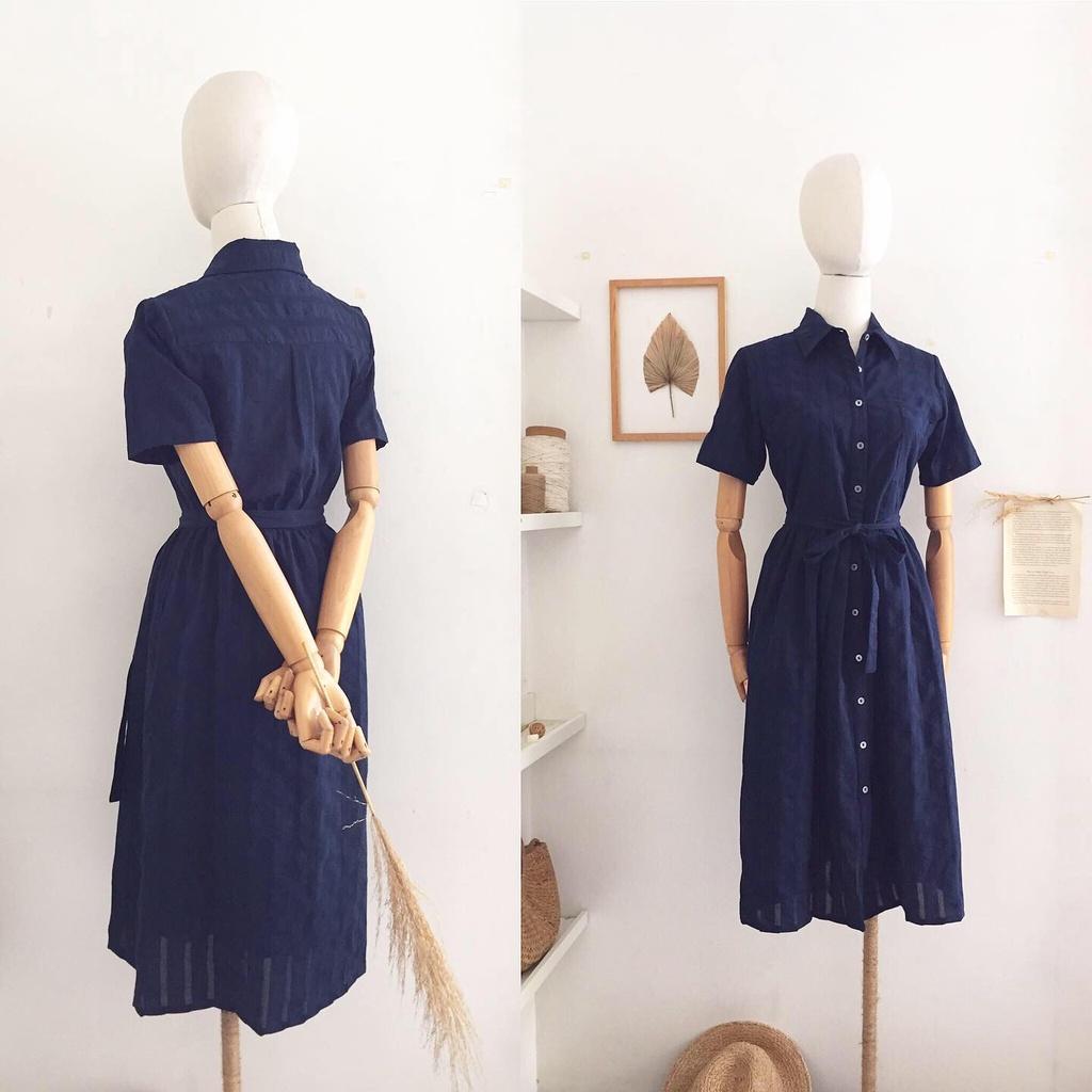 navy blue dress shopee | Dresses Images 2025