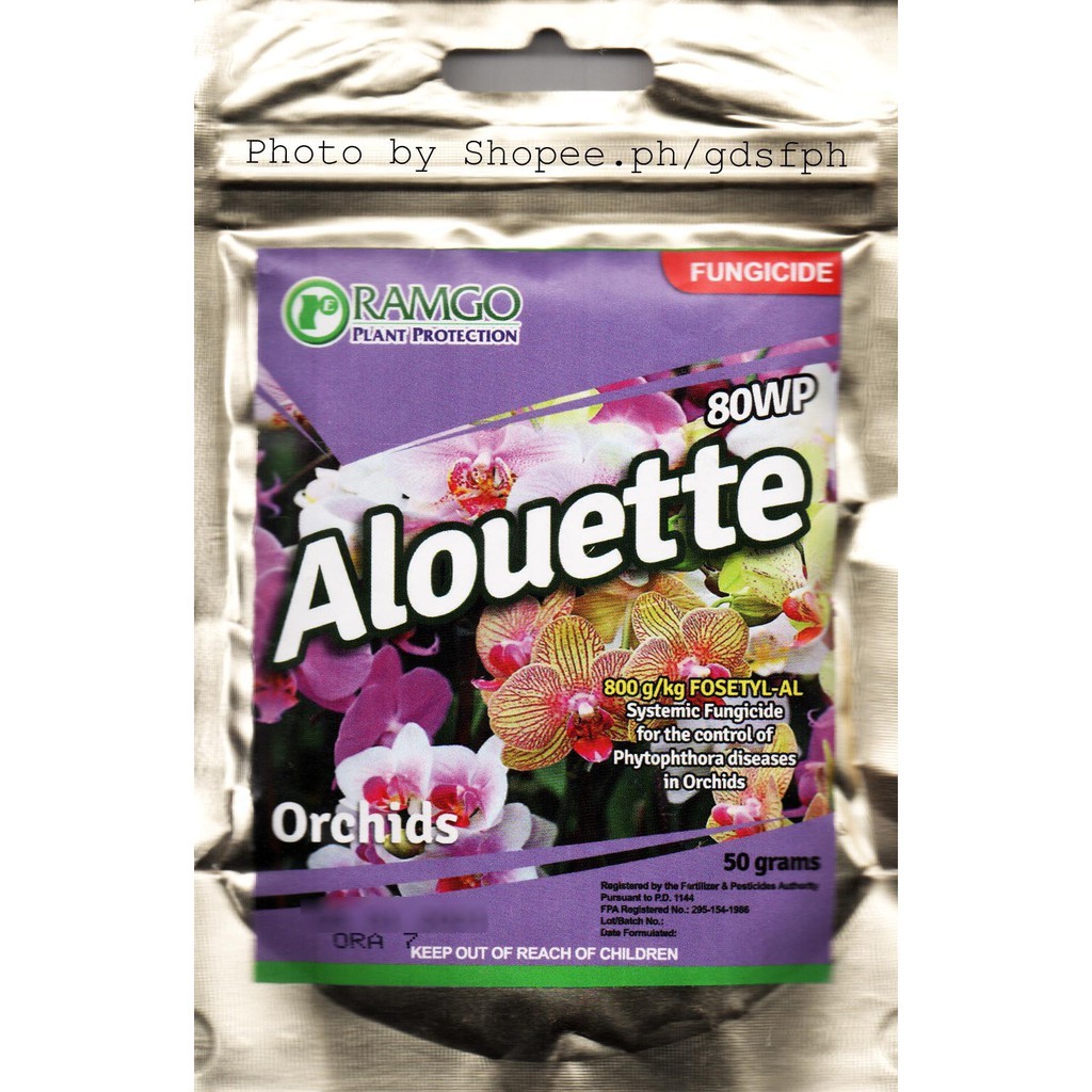 Ramgo Alouette 80WP Orchids Fungicide 50g - S4 GDSFPH_S4 | Shopee ...