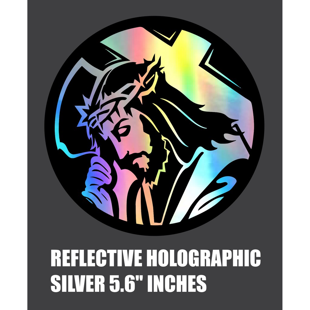 JESUS NAZARENO RELIGIOUS STICKER DECAL WATERPROOF | Shopee Philippines