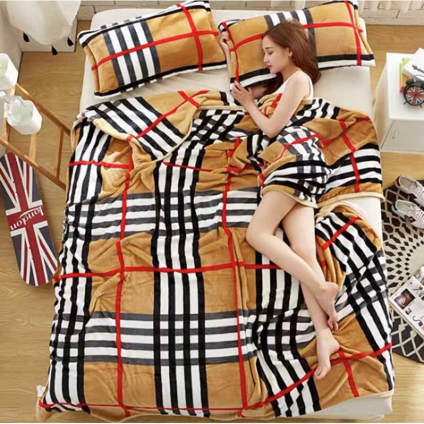 Random Microfiber blanket Kumot Made Of Soft Fabric Hypoallergenic ...