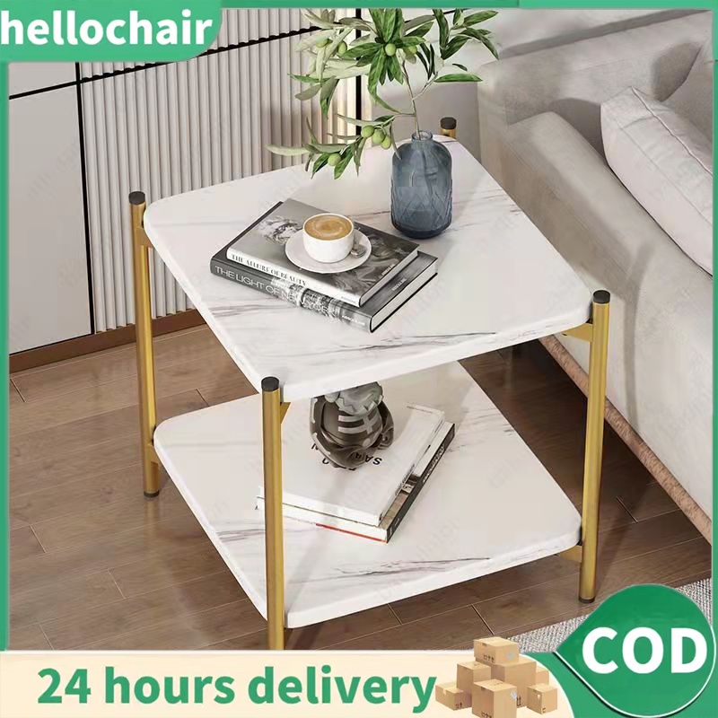 COD Modern Stylish Side Table Bedside Cabinet Coffee table Veneer Table ...