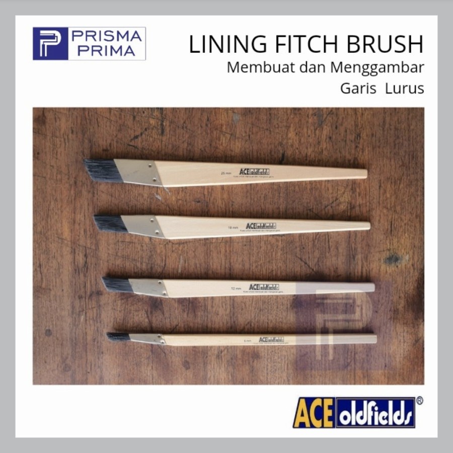 Line Drawing Paint BRUSH LINING FITCH BRUSH ACE oldfields | Shopee ...
