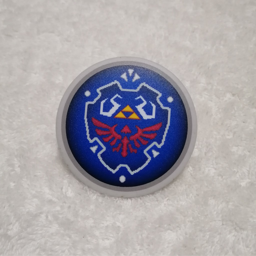 Pixel Legends of Zelda: Hylian Button Pin | Shopee Philippines