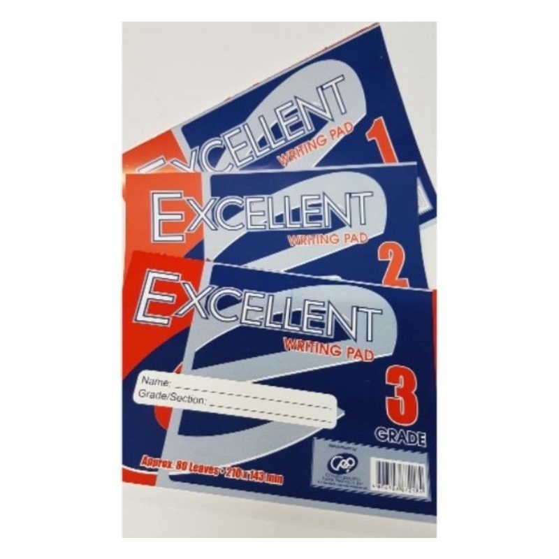 Random Brand Pad Paper Grade 1 2 3 4 Intermediate Lengthwise and ...