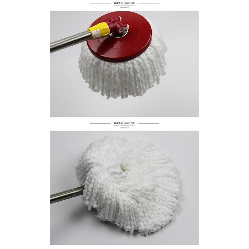 Spin mop head refill replacement rotate basahan | Shopee Philippines