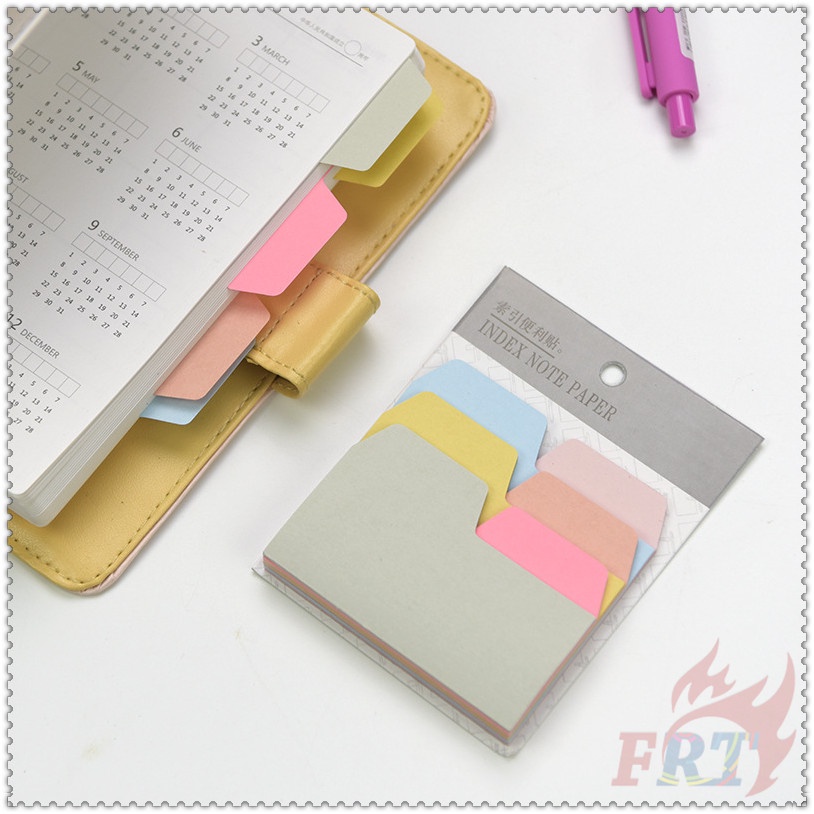 6Colors Index Sticky Notes 90Sheets Flags Tabs Index Label Stickers ...