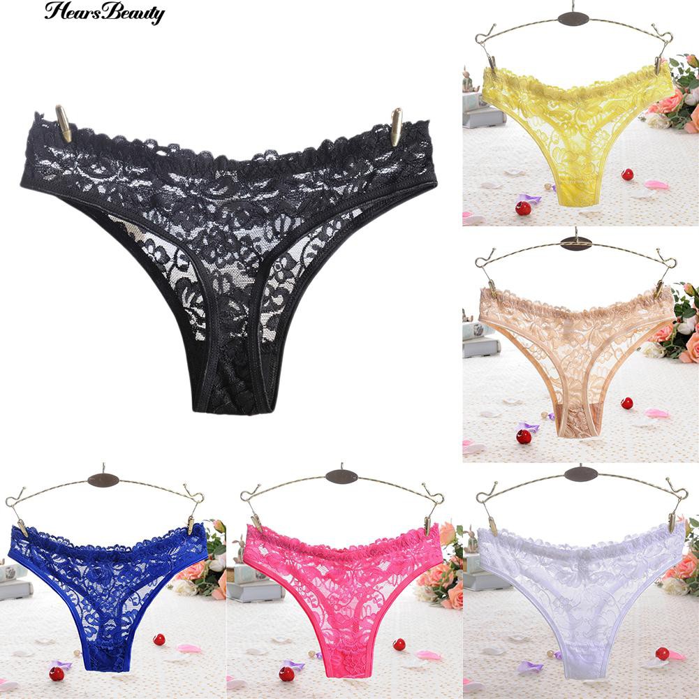 COD!See-through Floral Lace G-String Underwear | Shopee Philippines
