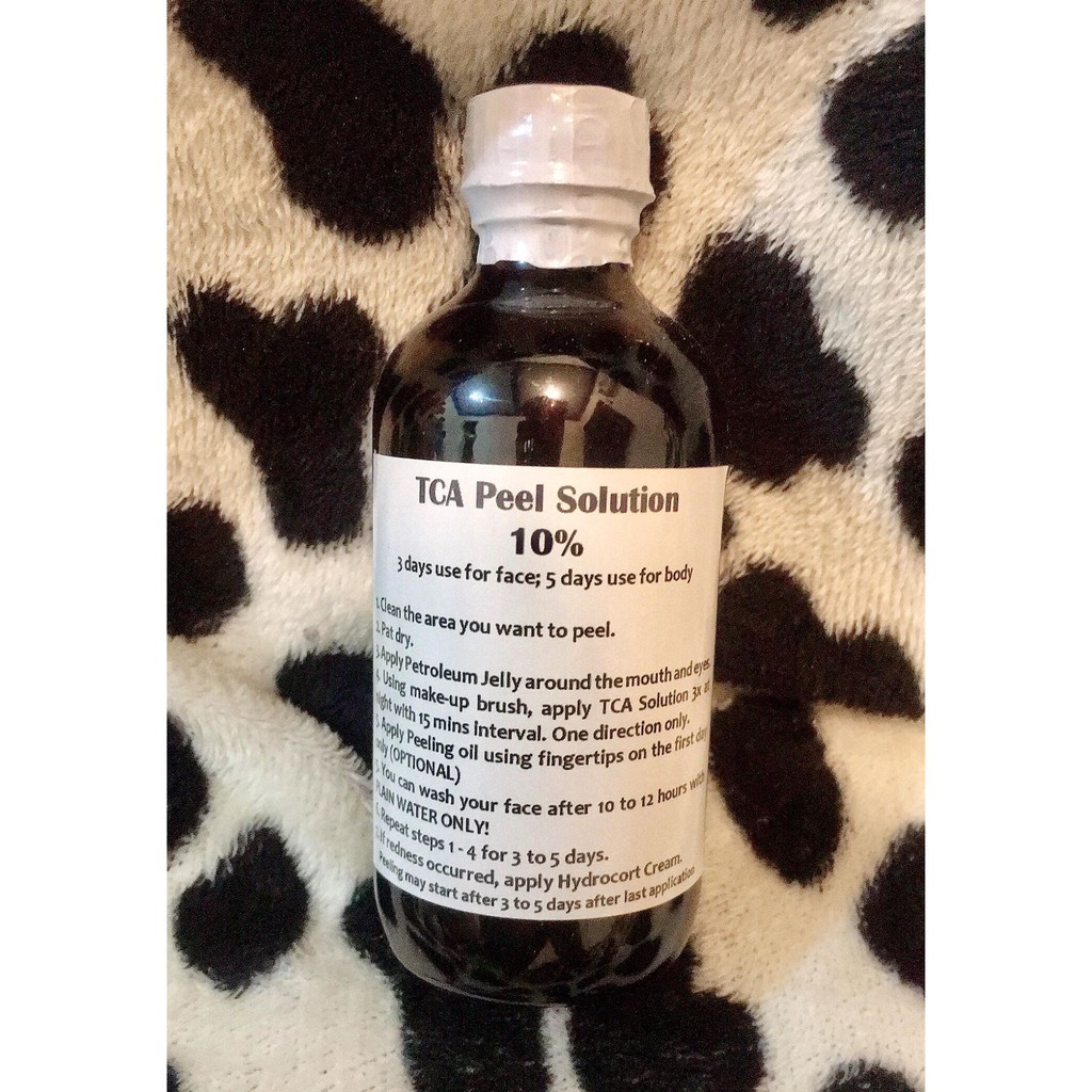 TCA Skin Peeling Solution 10% to 50% - 120ml | Shopee Philippines