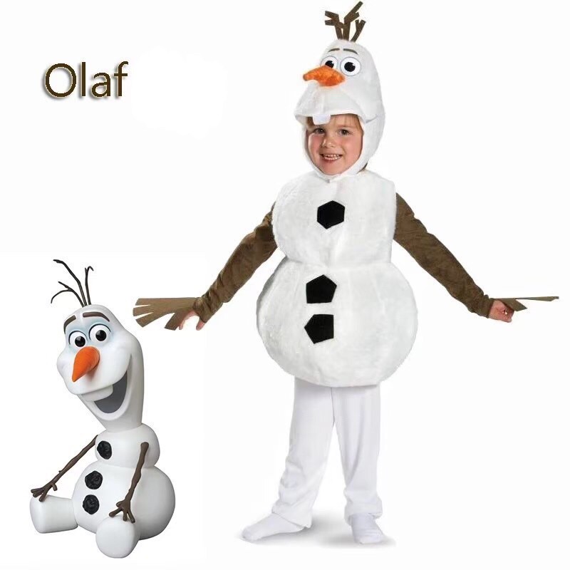 Olaf Costume Frozen for Kids Soft Fabric Can Be Worn By Both Girls And ...