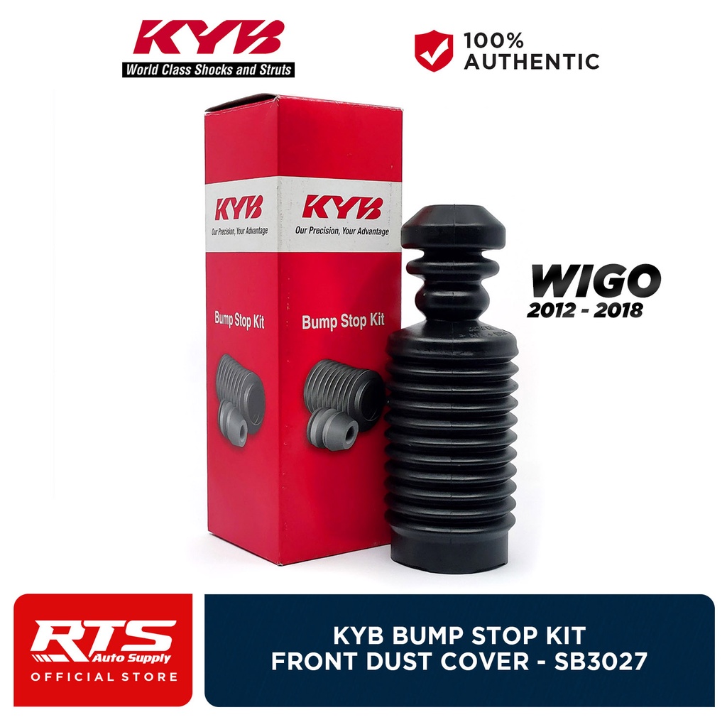 KYB Front Bump Stop Kit Dust Cover For Toyota Wigo 2012 - 2018 SB3027 ...