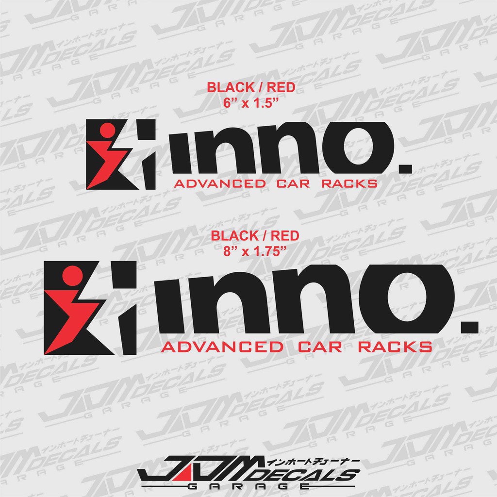 Inno Racks Vinyl Sticker | Shopee Philippines
