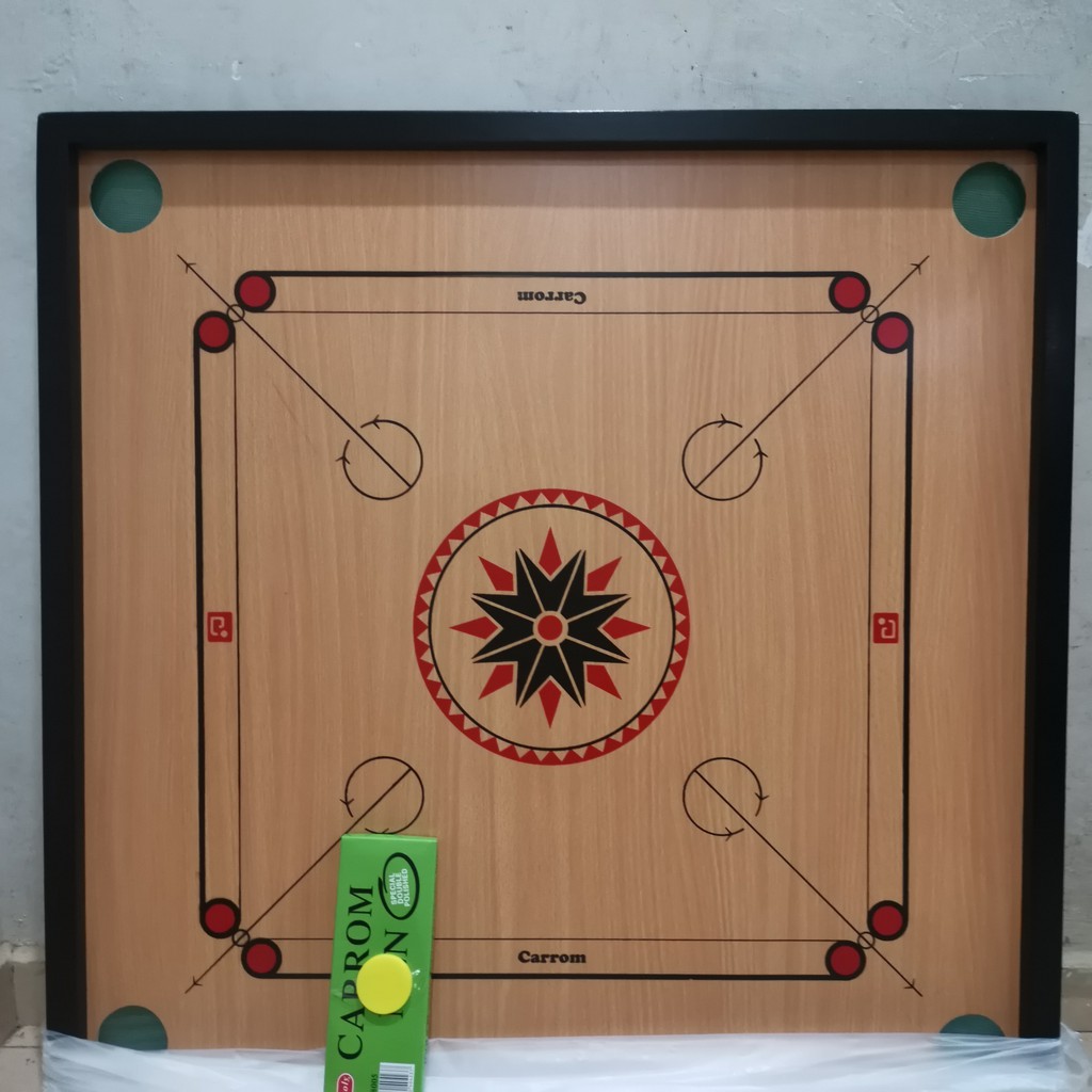 {READY STOCK} CARROM BOARD 900 / PAPAN CARROM KAYU 900 | Shopee Philippines